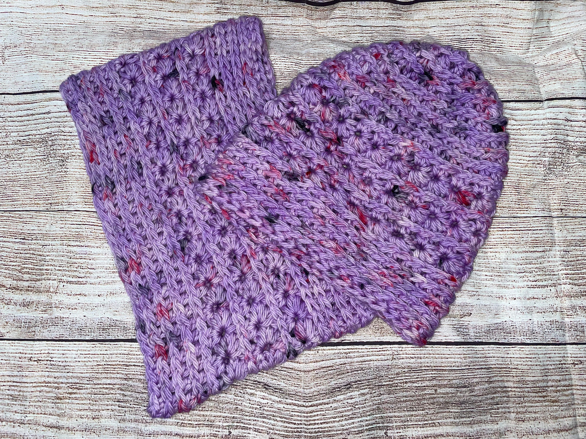 Starfall Hat and Cowl Set – Vanessa's Crochet Creations